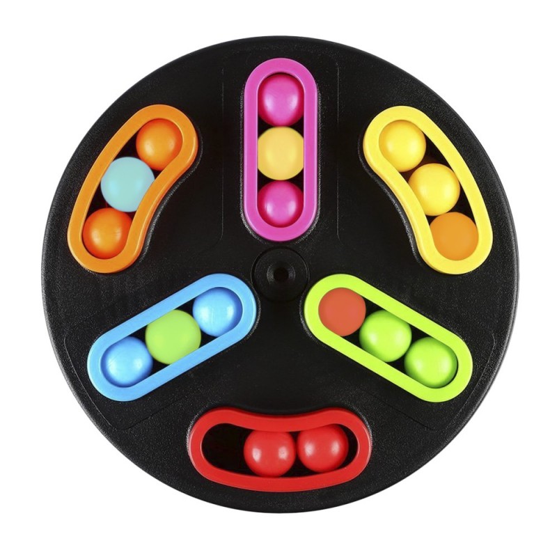 Disco rotatorio rompecabezas 6 colores a encajar.