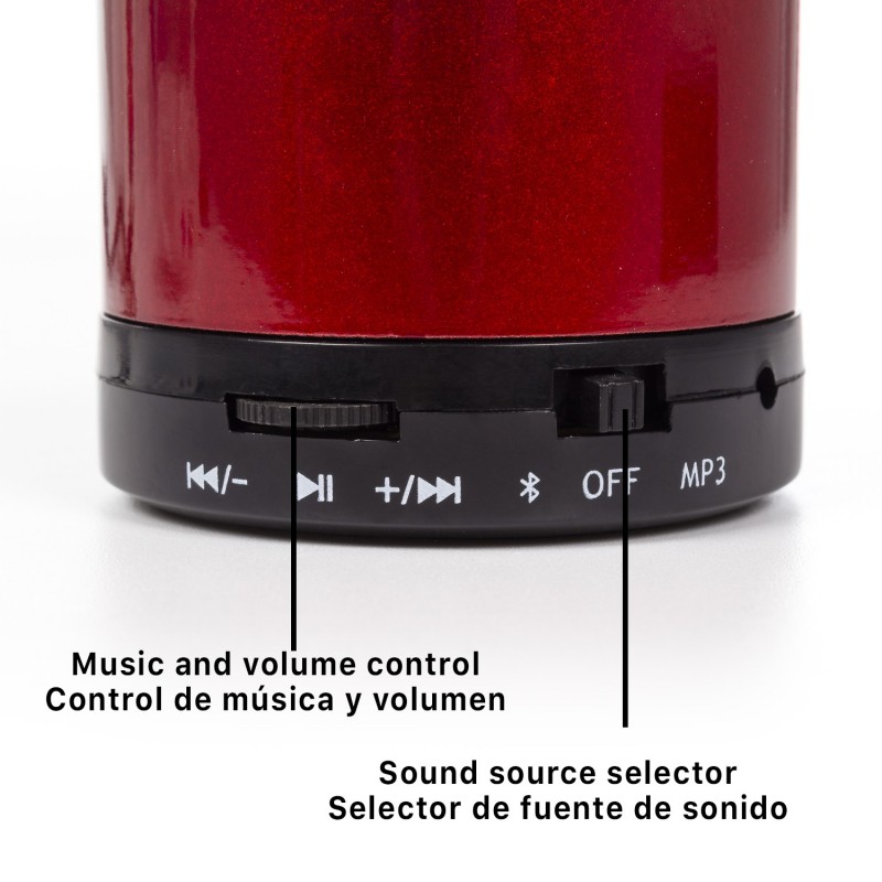 Altavoz compacto Martins Bluetooth 3.0 de 3W con manos libres y radio FM.